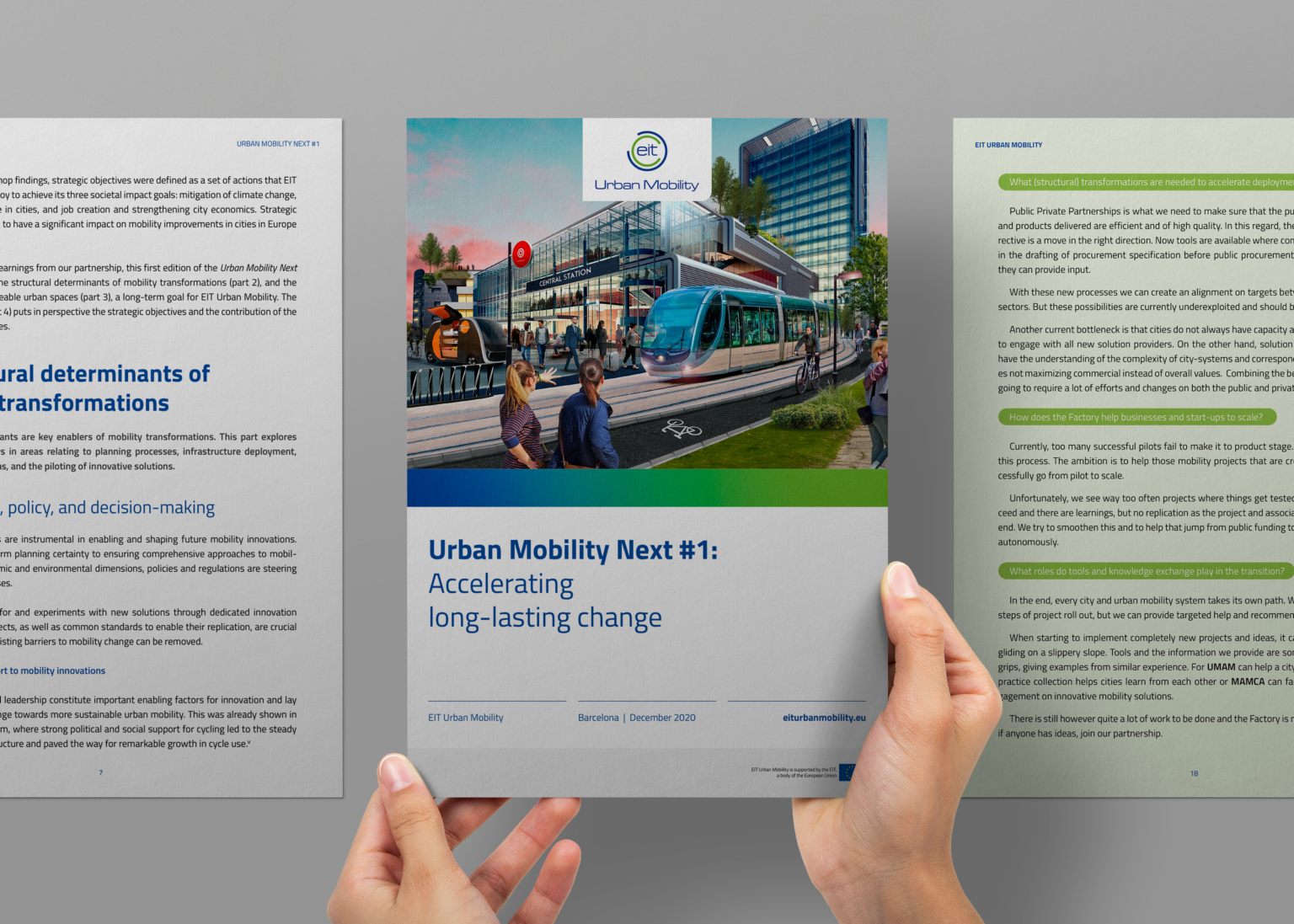 Accelerating long-lasting change - EIT Urban Mobility