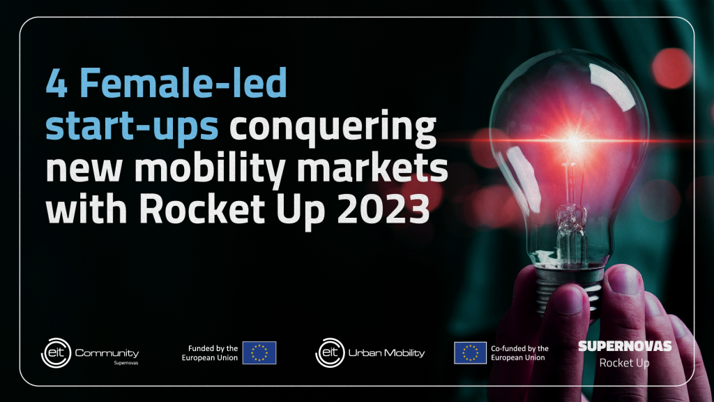 Four female-led start-ups conquering new mobility markets with Rocket ...