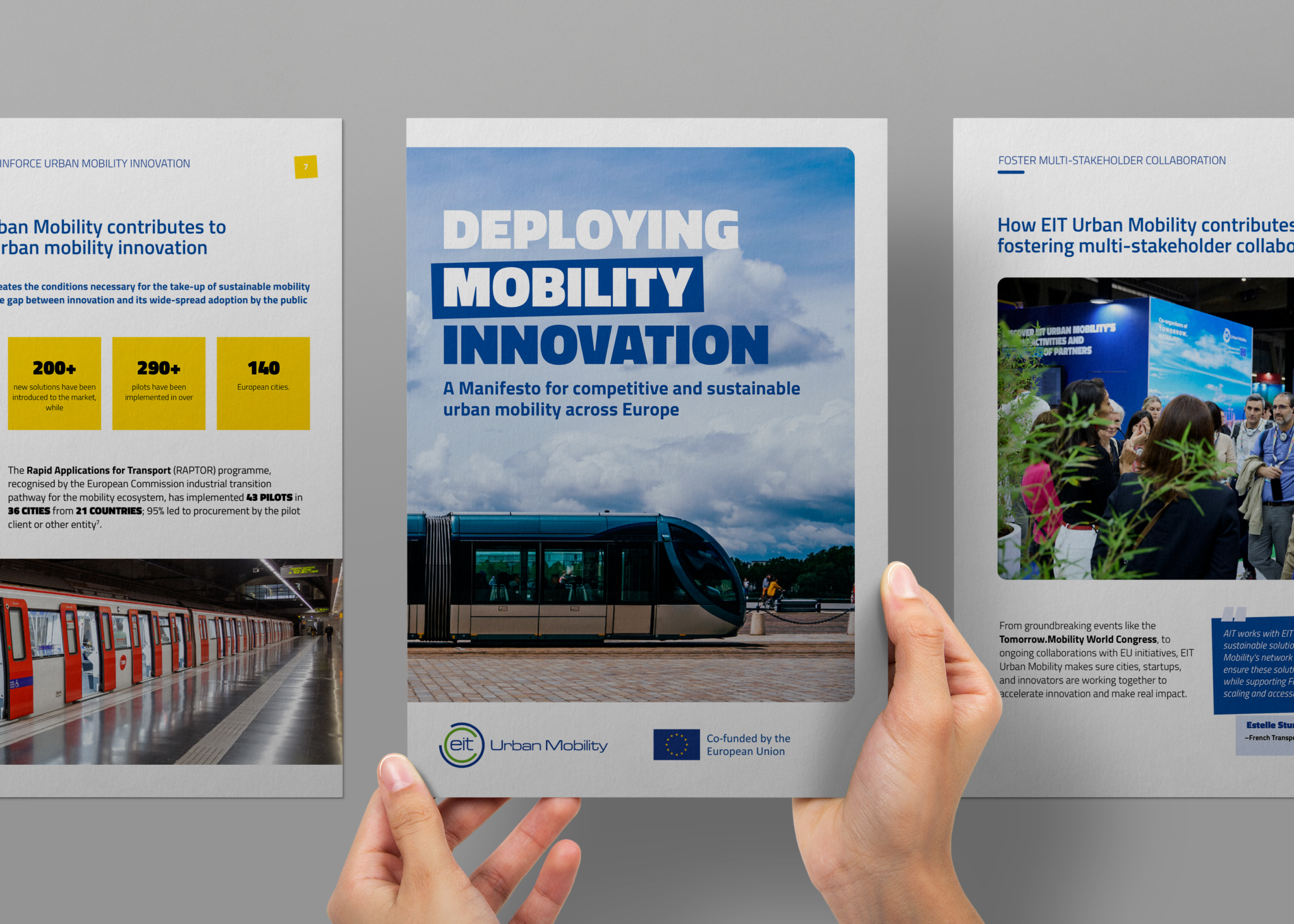 EIT Urabn Mobility launches Manifesto for sustainable mobility - EIT Urban Mobility