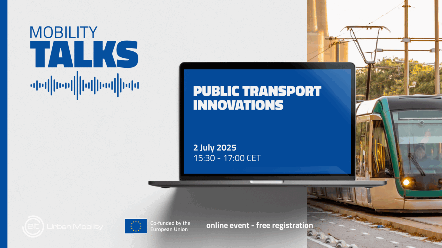 Mobility Talks 30: Public transport innovations - EIT Urban Mobility