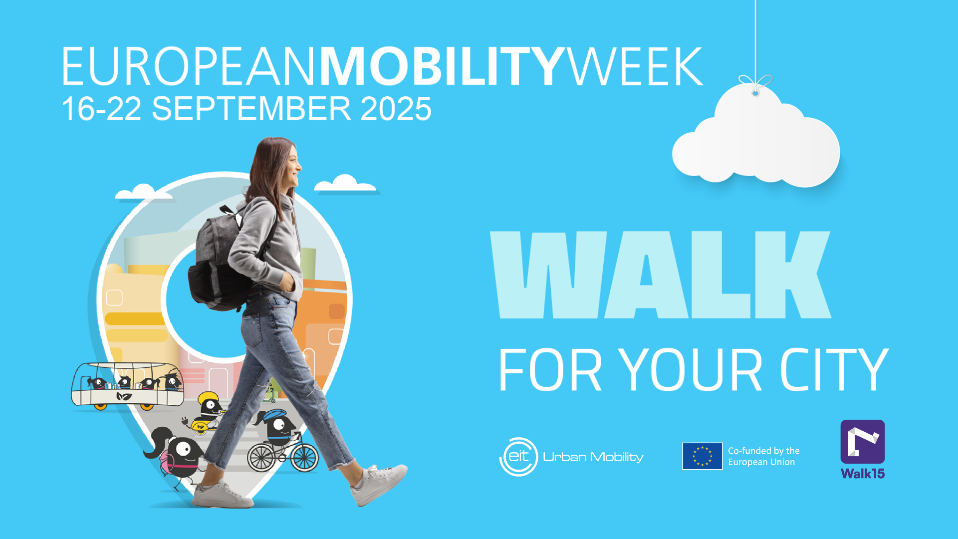 European Mobility Week 2025: Mobility for everyone - EIT Urban Mobility